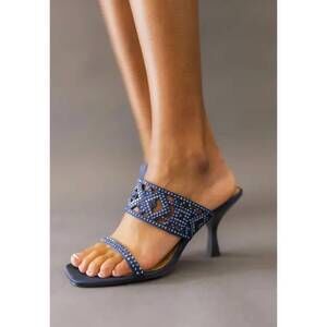 J.Renee | Shoes | New J Renee Womens Vardana Slip On Sandals In Navy ...